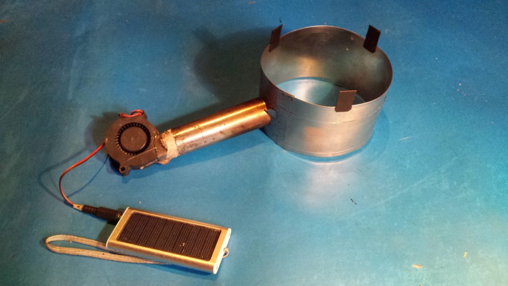 Ultralight Blower Stove Article, Story of the Development. - Tim Tinker