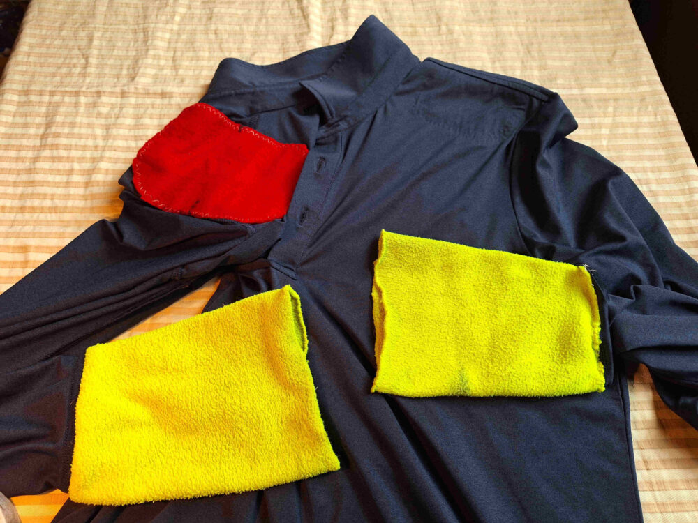 Soft pads for backpack shoulder straps - Tim Tinker
