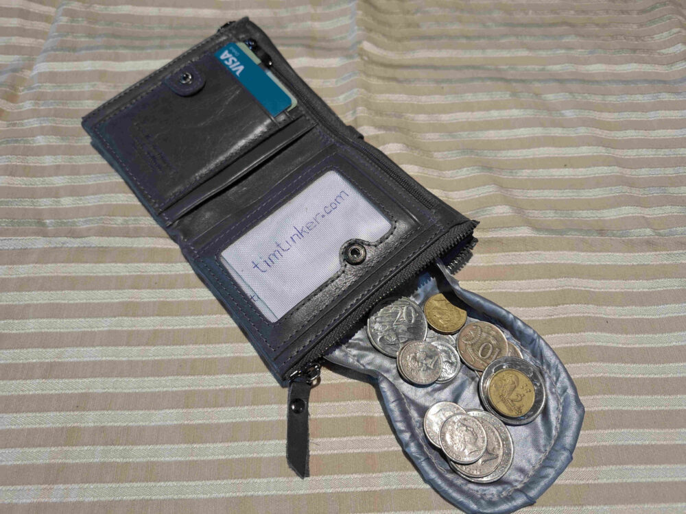 DIY wallet coin tray - Tim Tinker